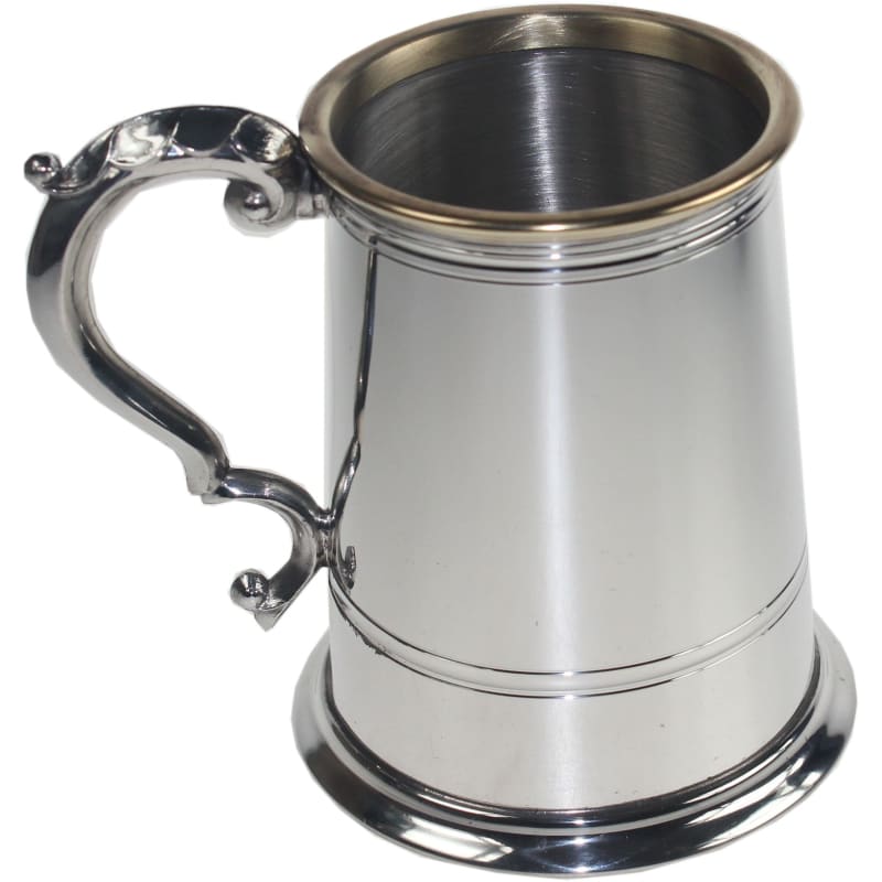 buyatankard.com - 1 Pint Celtic Gold Pewter Tankard